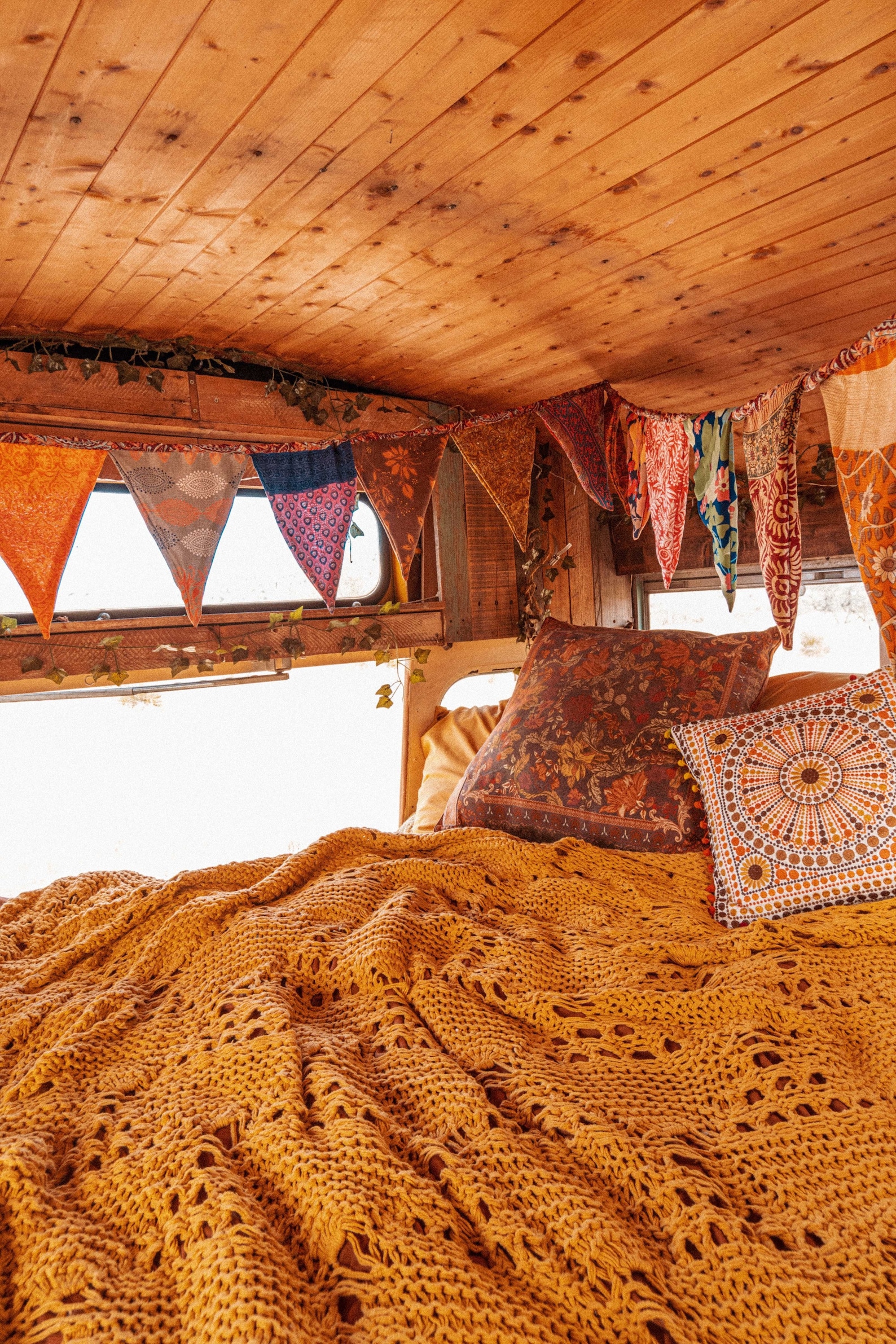 Bohemian Hippie Recycled Silk Flags, Hippie Room Decor, Boho Home Decor ...