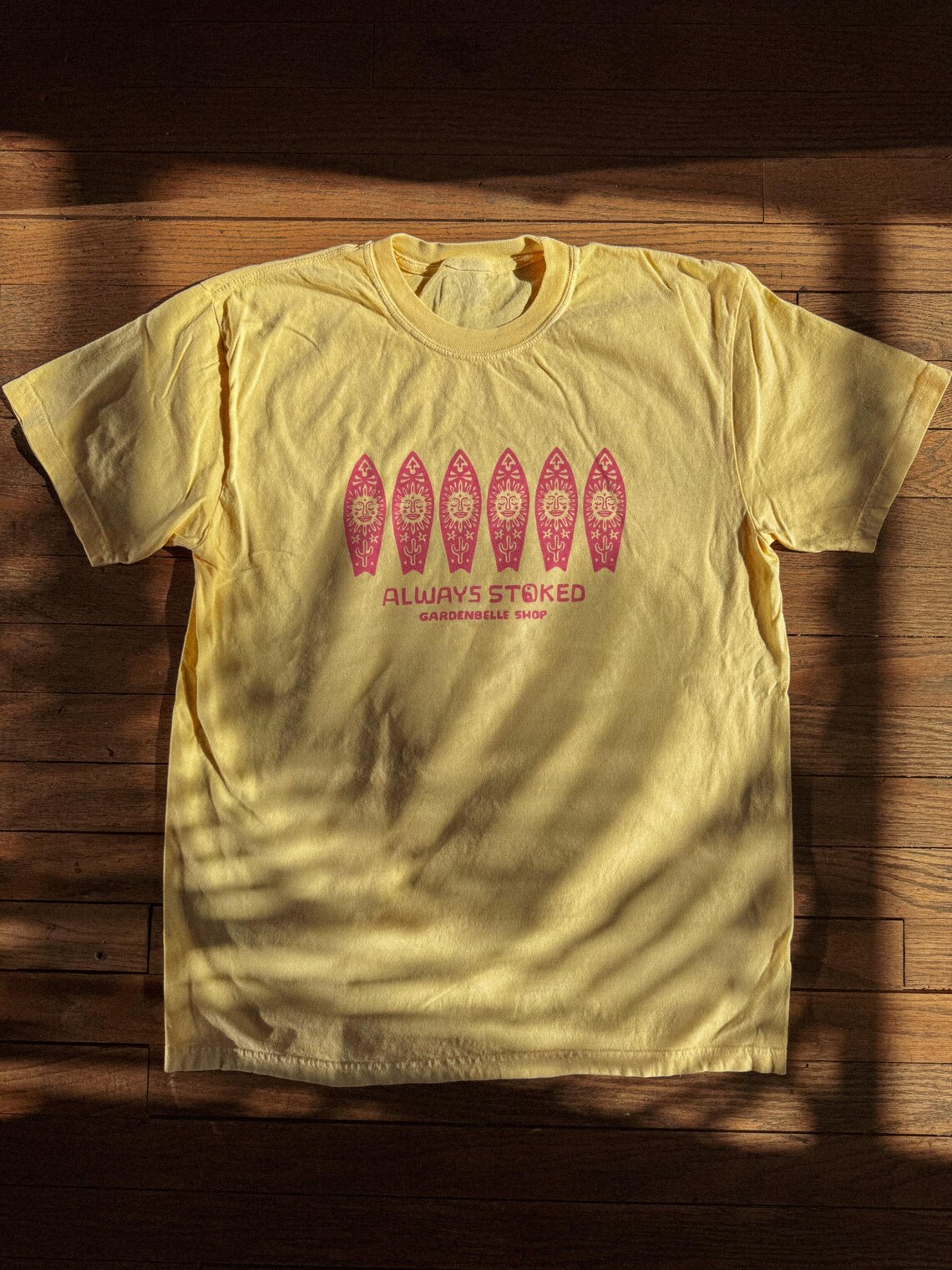 Always Stoked Tshirt, Hippie Surf Shop Boho Beachy Graphic Tee ...