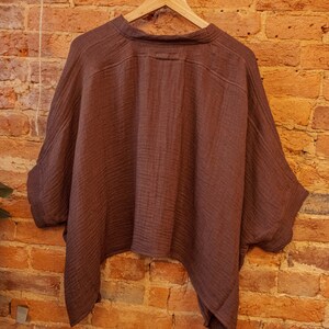 Boho Bamboo Cotton Crop Tee, Hippie Bohemian Style Crop Top, Boxy ...