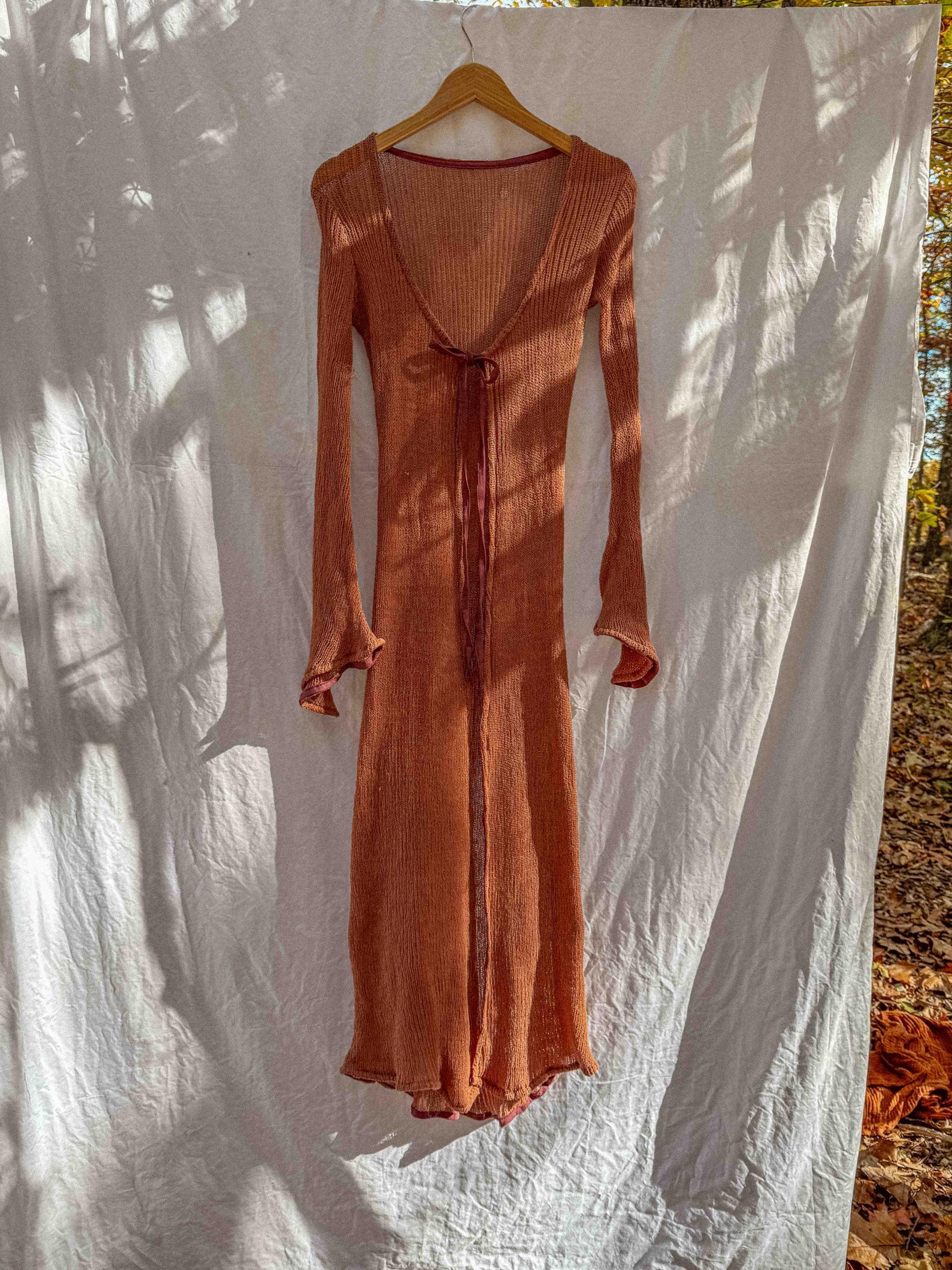 Certified Organic Cotton Open Knit Mesh Net Duster, Stretchy Organic ...