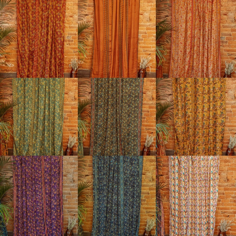 Canopy Bed Scarf Curtains - Etsy