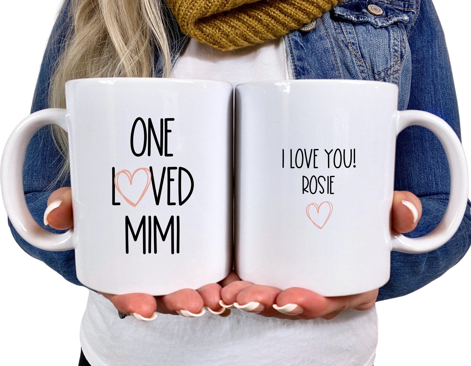 One Loved Mimi Mug Mimi Gifts Mimi Cup Personalized Gifts - Etsy