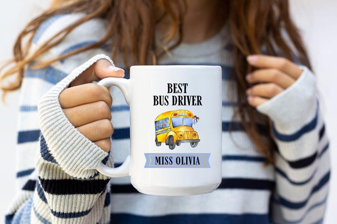 Best Bus Driver Mug, Bus Driver Gift, School Bus Driver Appreciation - Etsy