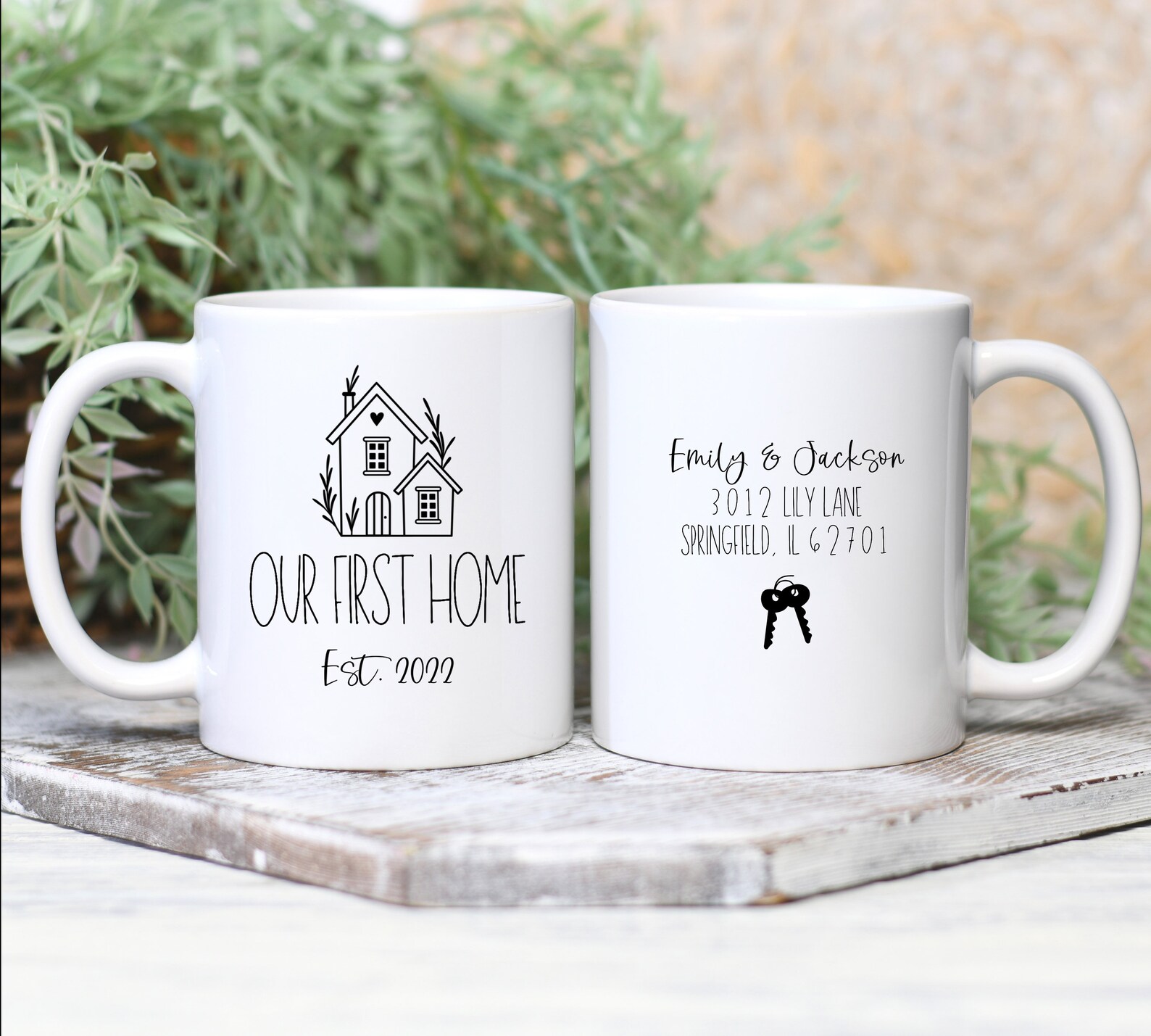 Our First Home Mug, Homeowners Gift, New Home Mug, First House Gift ...