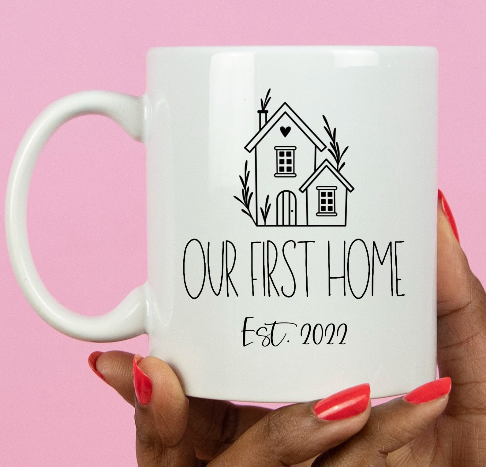 Our First Home Mug, Homeowners Gift, New Home Mug, First House Gift ...