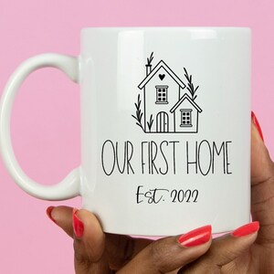 Our First Home Mug, Homeowners Gift, New Home Mug, First House Gift ...