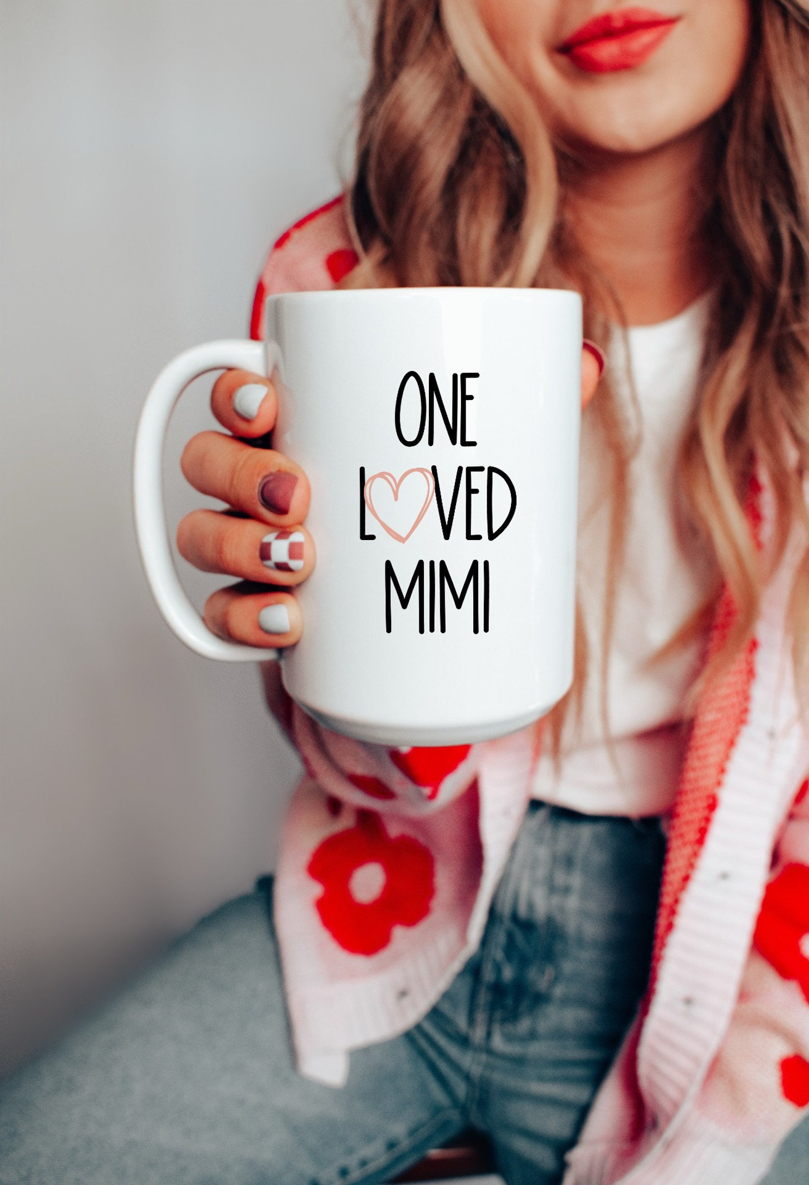 One Loved Mimi Mug Mimi Gifts Mimi Cup Personalized Gifts - Etsy