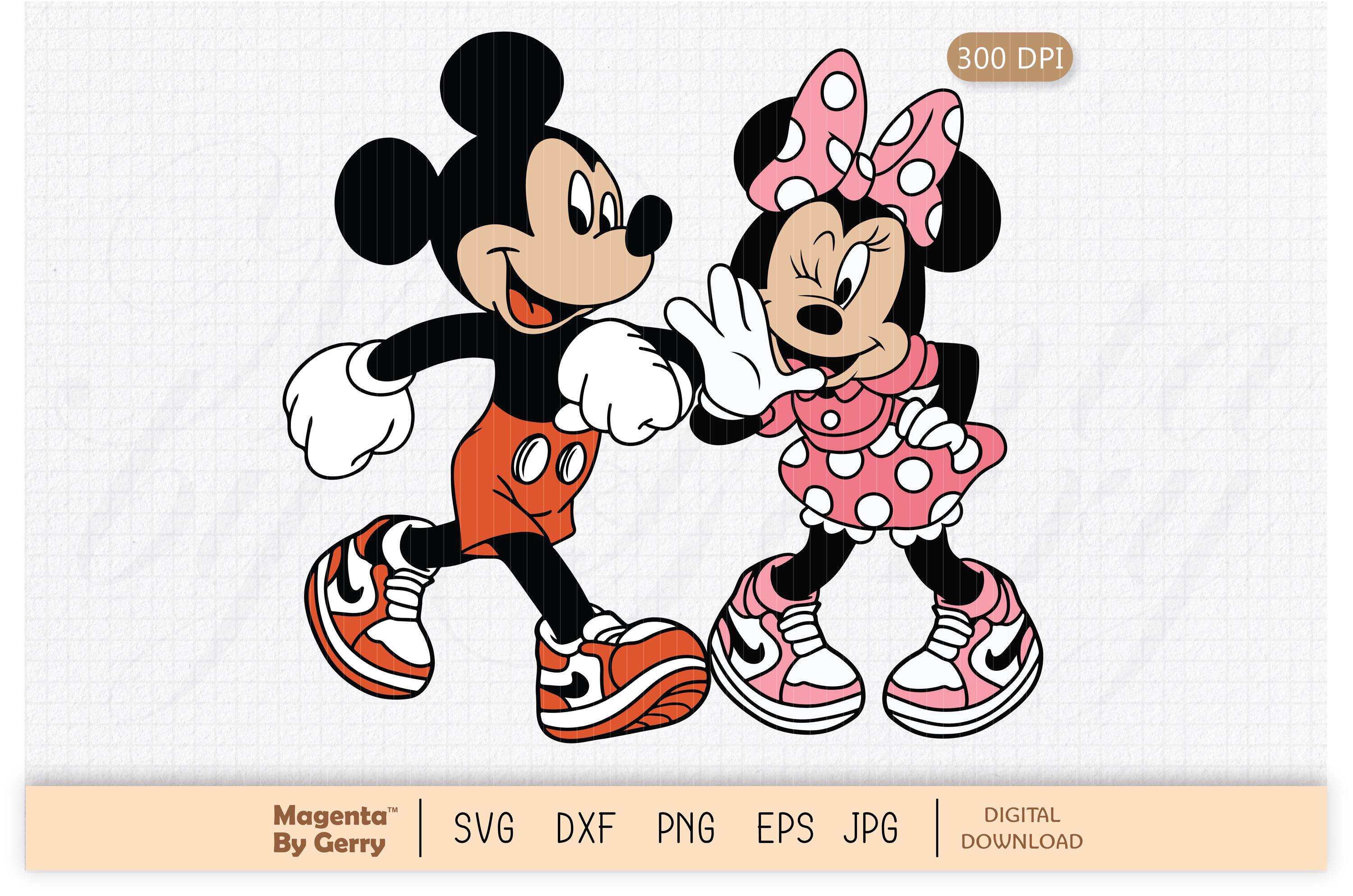 Mouse Sneaker SVG Bundle, Mickey Bundle Cut File , Cricut and ...