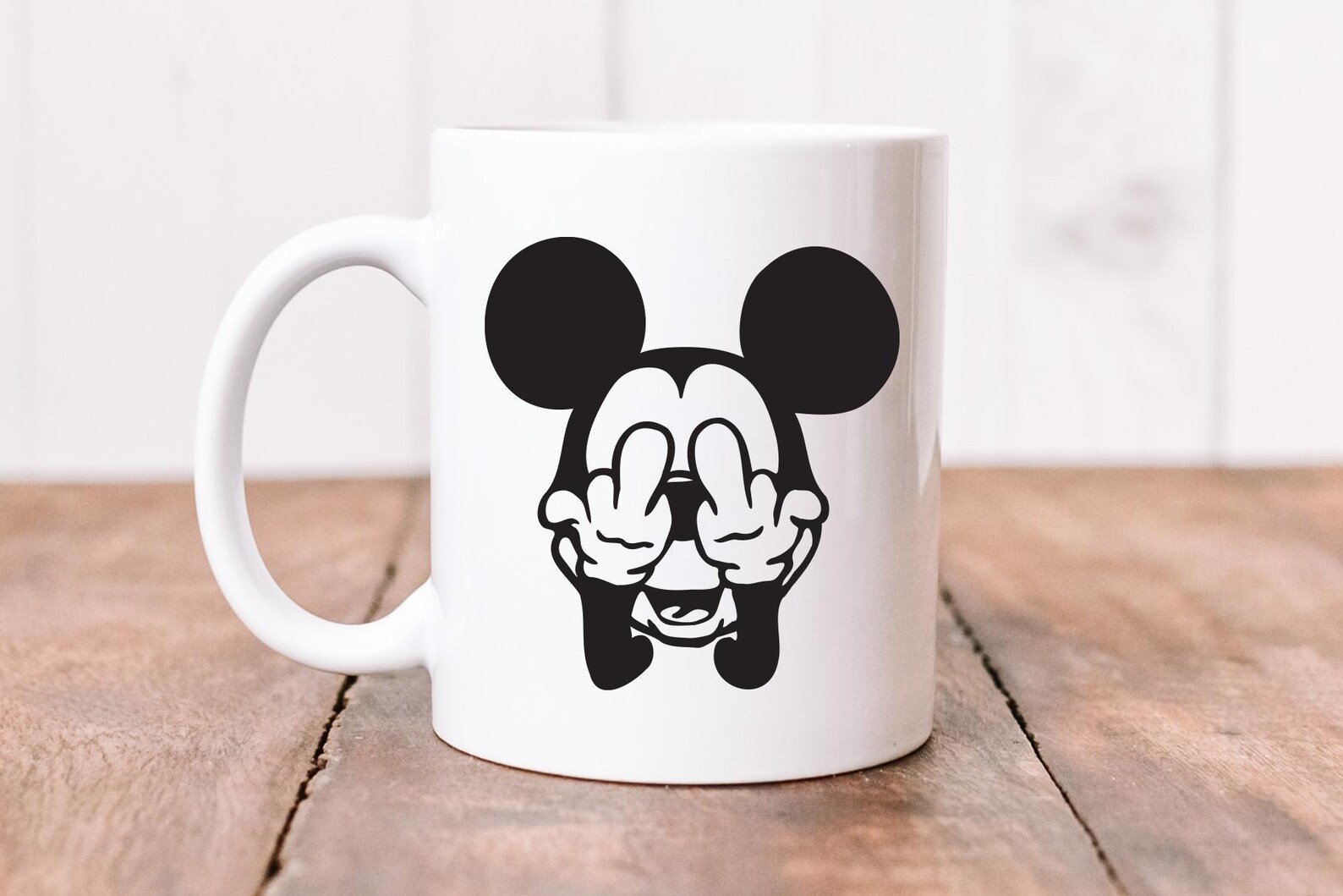 Middle Finger Mouse SVG, Cute Cartoon PNG, Cricut Digital File - Etsy