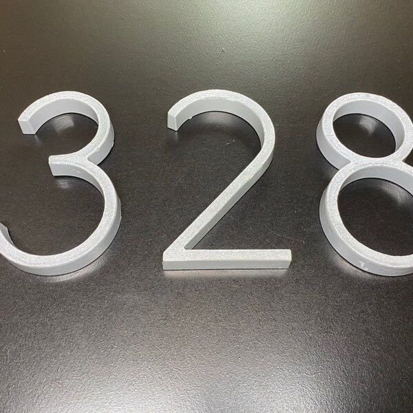 Reflective Metal Mailbox Numbers - Etsy