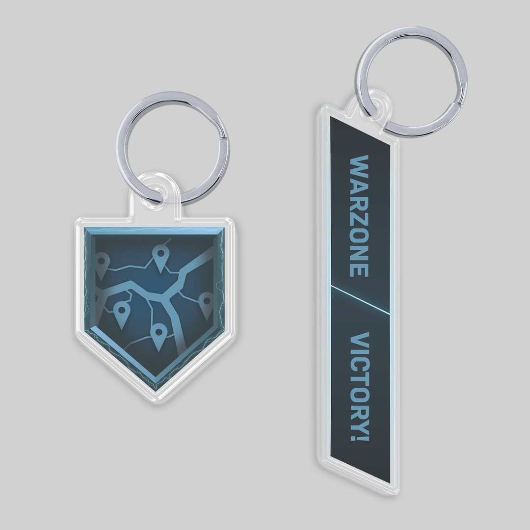 Call of Duty Warzone Victory Keychains Modern Warfare Warzone Victory ...