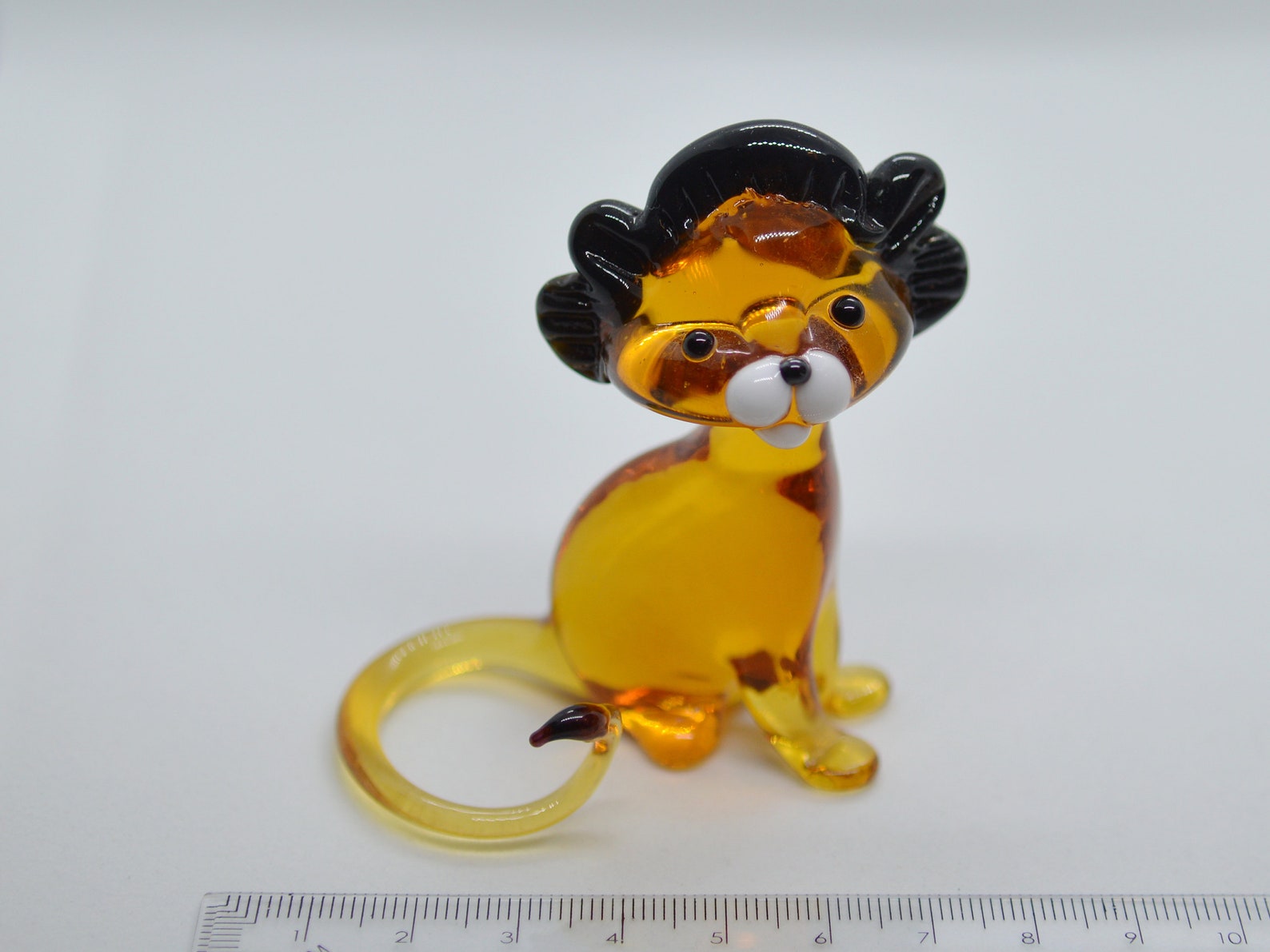 Lion Lion Glass Figure Handmade Glass Animals Murano - Etsy