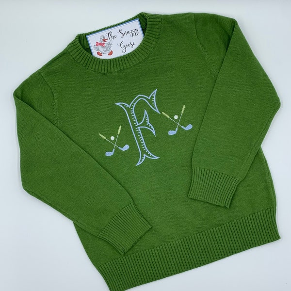 Golf Sweater - Etsy