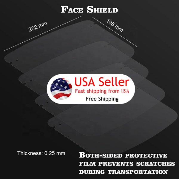 Glasses Face Shield - Etsy