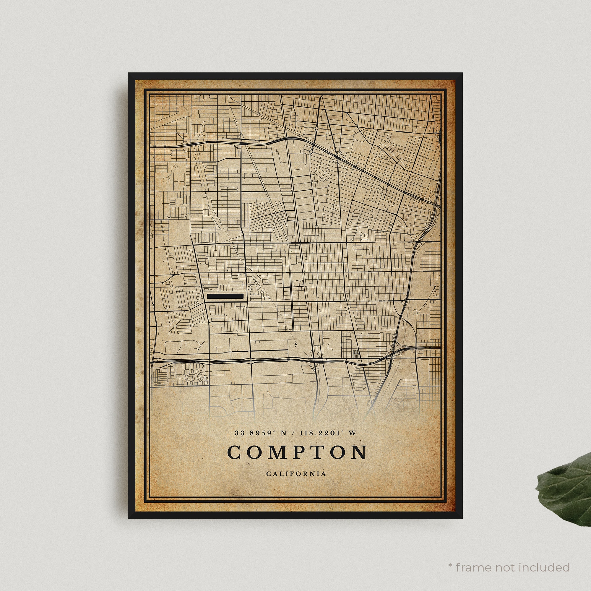 Compton map drawing