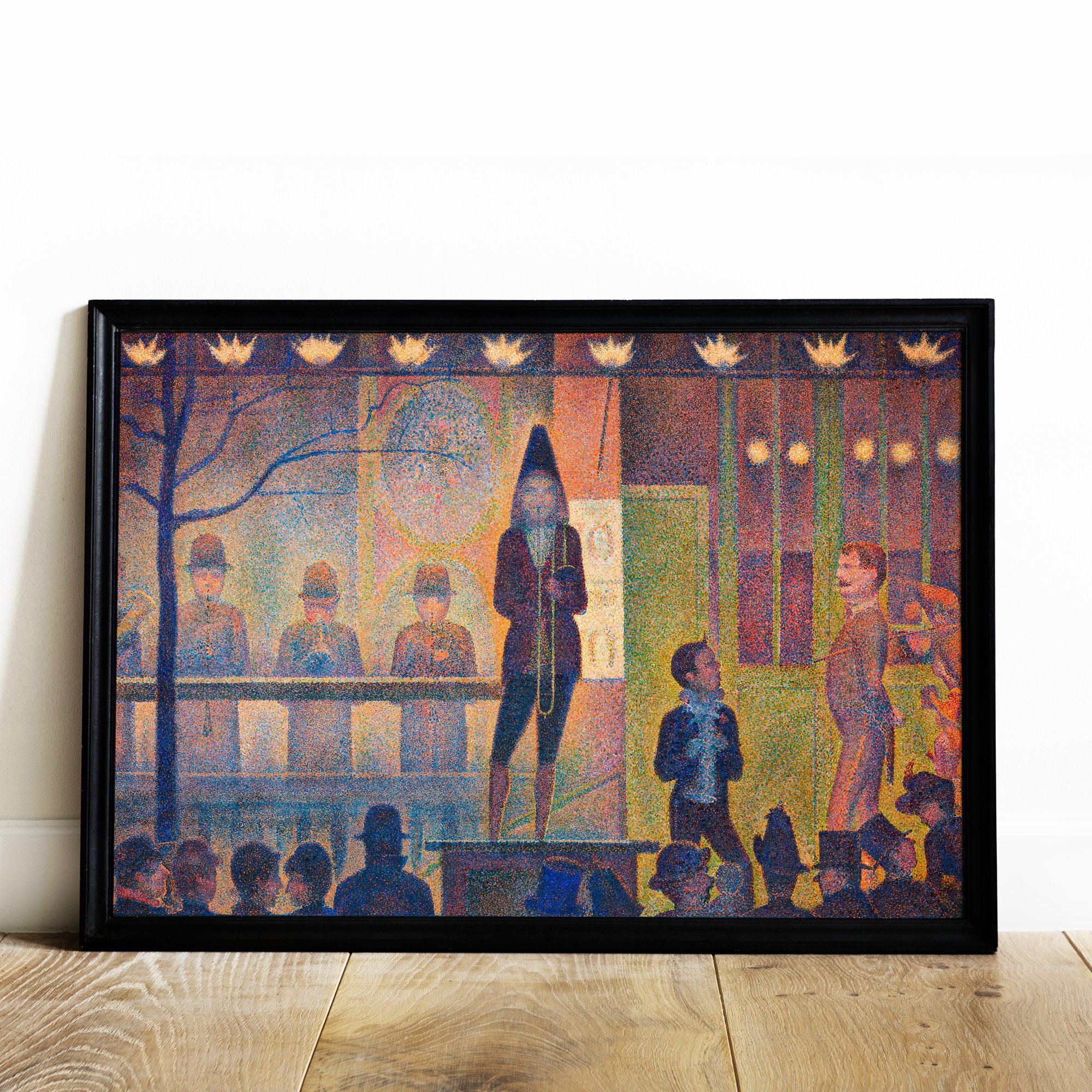 Georges Seurat Circus Sideshow
