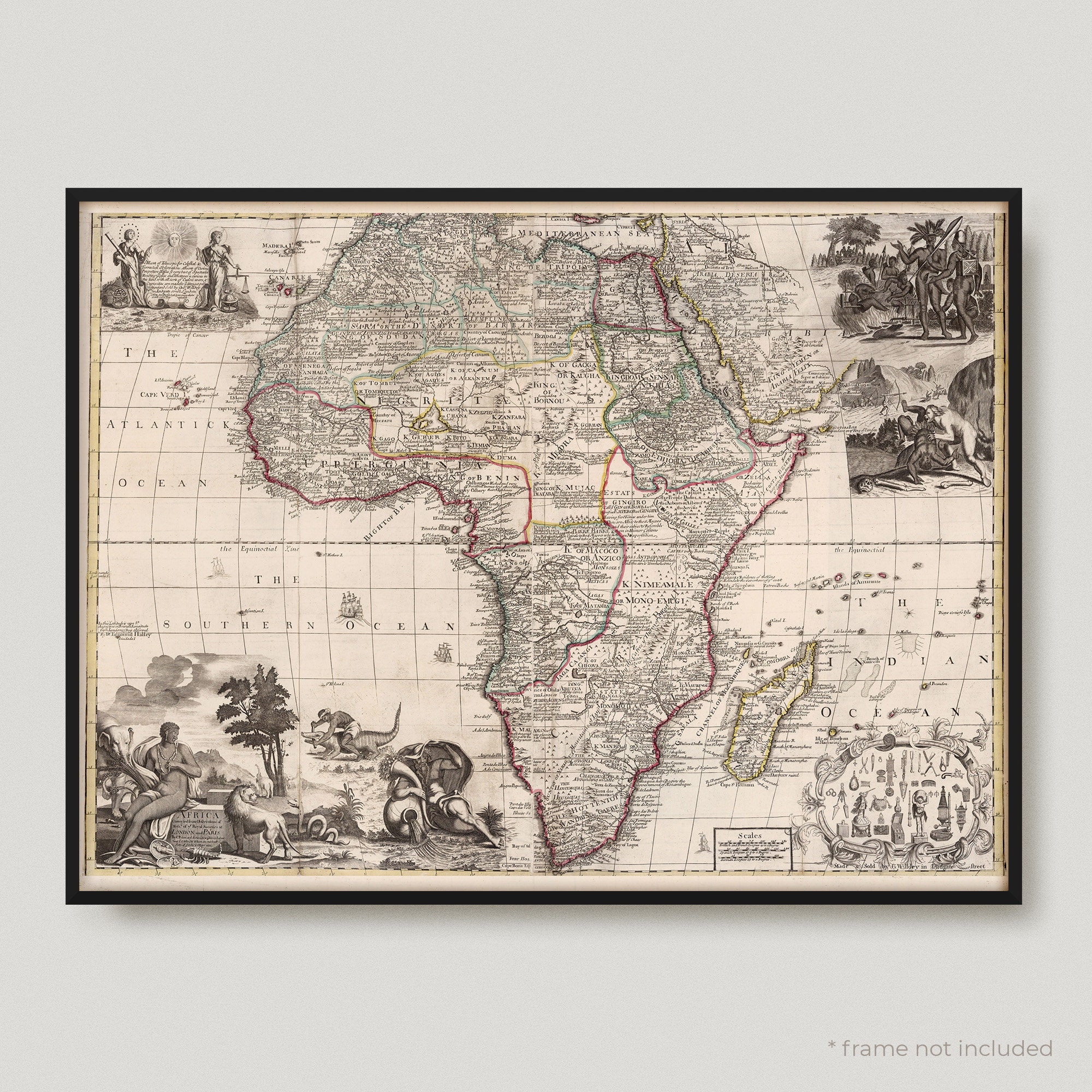 Antique Maps Of Africa