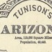 1881 Arizona Territory Map, Historical Map of Arizona, Antique Map of ...