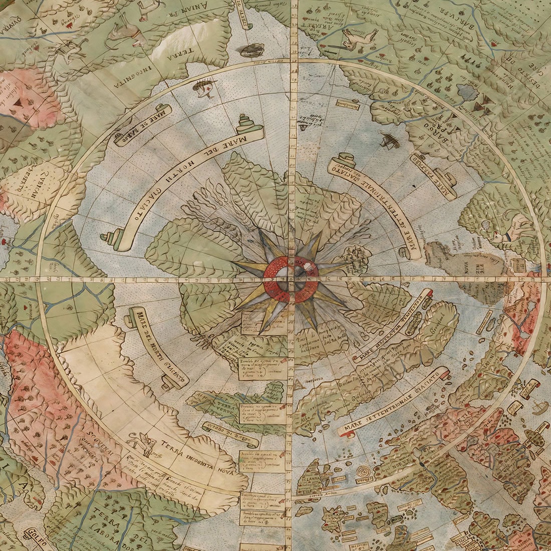 1587 Largest Early World Map 16th Century Antique Map of the - Etsy