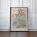 1872 Latest Map of Germany, Switzerland, Italy, Antique Map of Germany ...