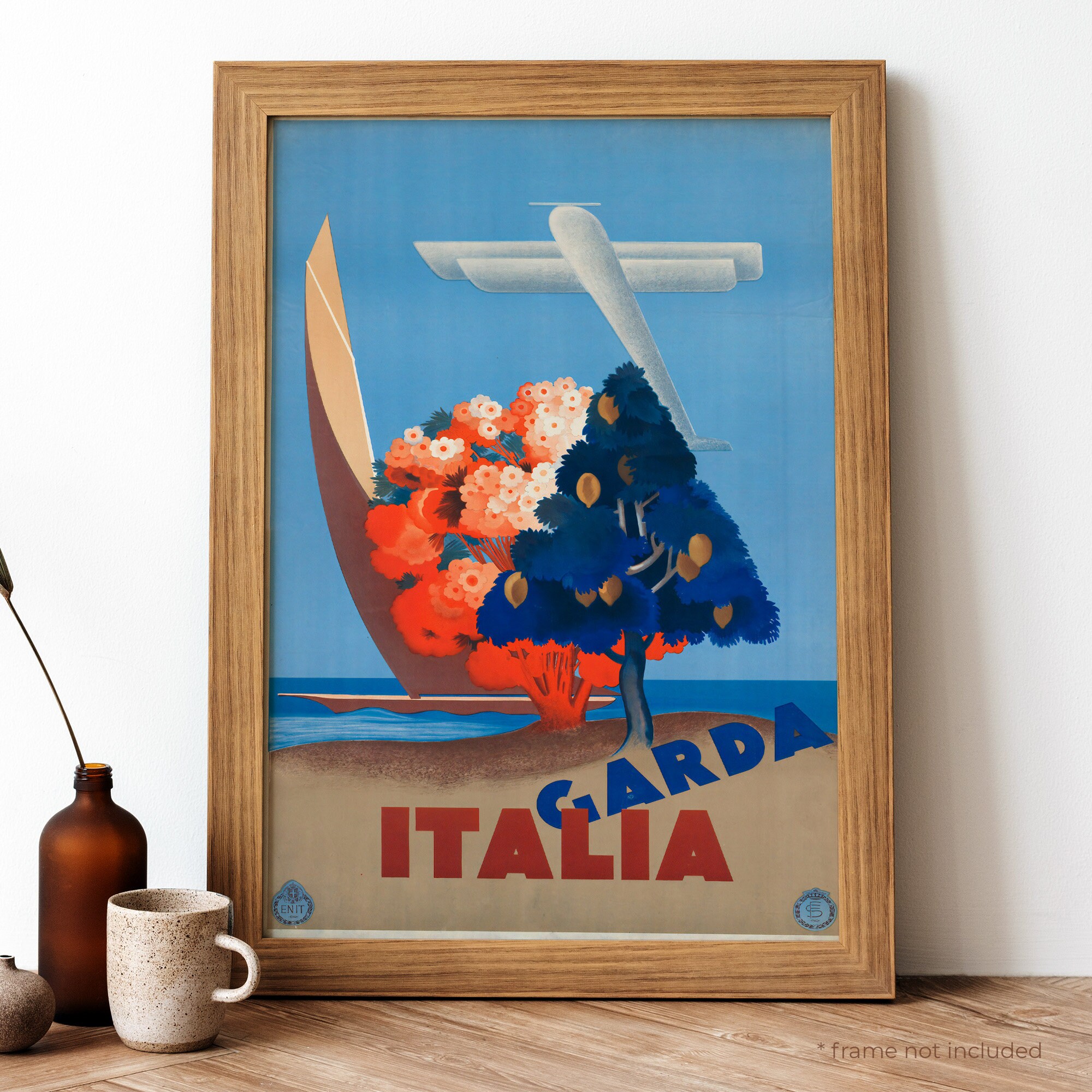 Italy Vintage Poster Italy Retro Print Vintage Italian - Etsy UK