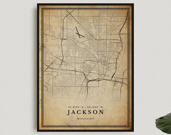 Jackson Mississippi Wall Art - Etsy