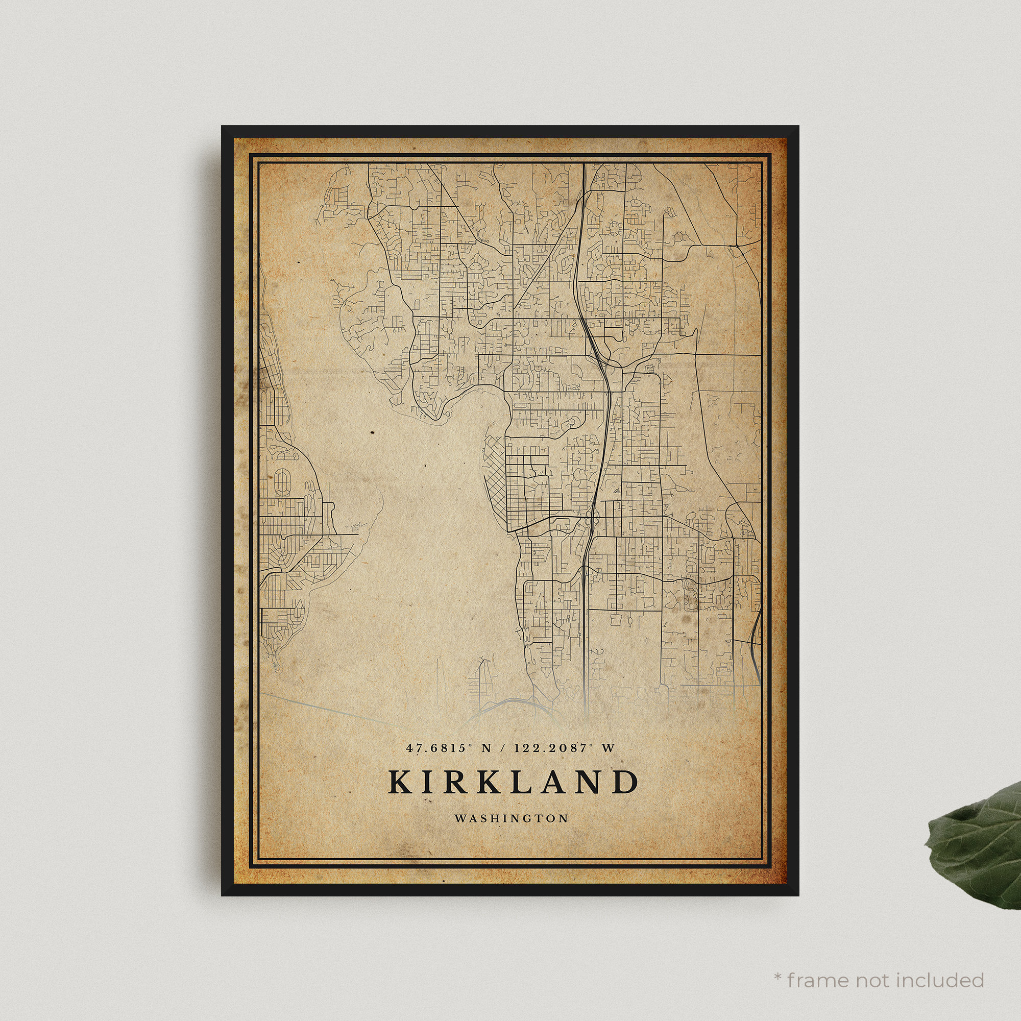 Kirkland Washington Map Choose Best Properties In Seattle