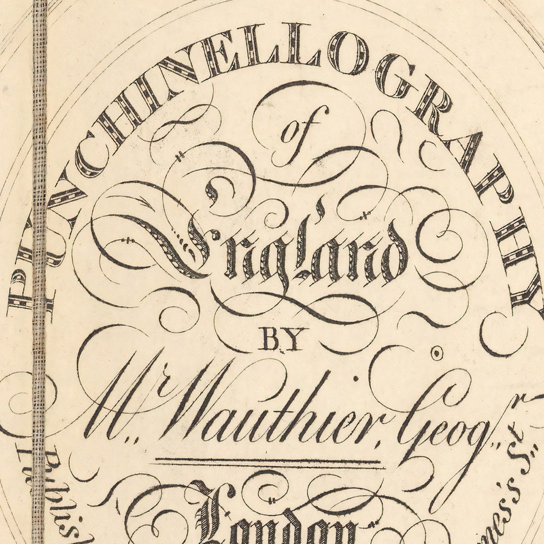 Digital Prints Prints MP175 1808 Punchinello Graphy Of England England ...