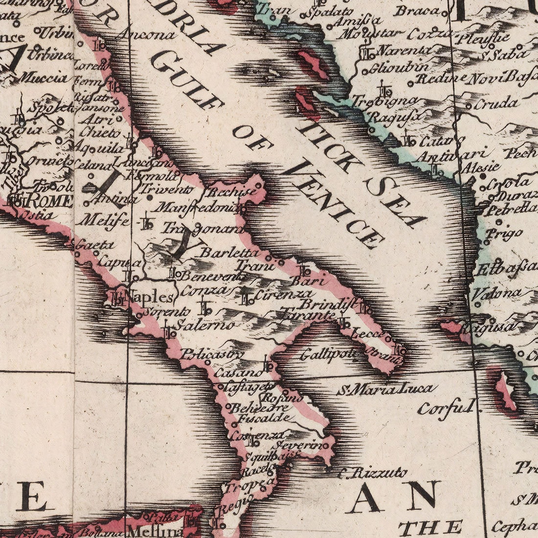 1720 Europe 18th Century Antique Map of Europe Old Map of - Etsy