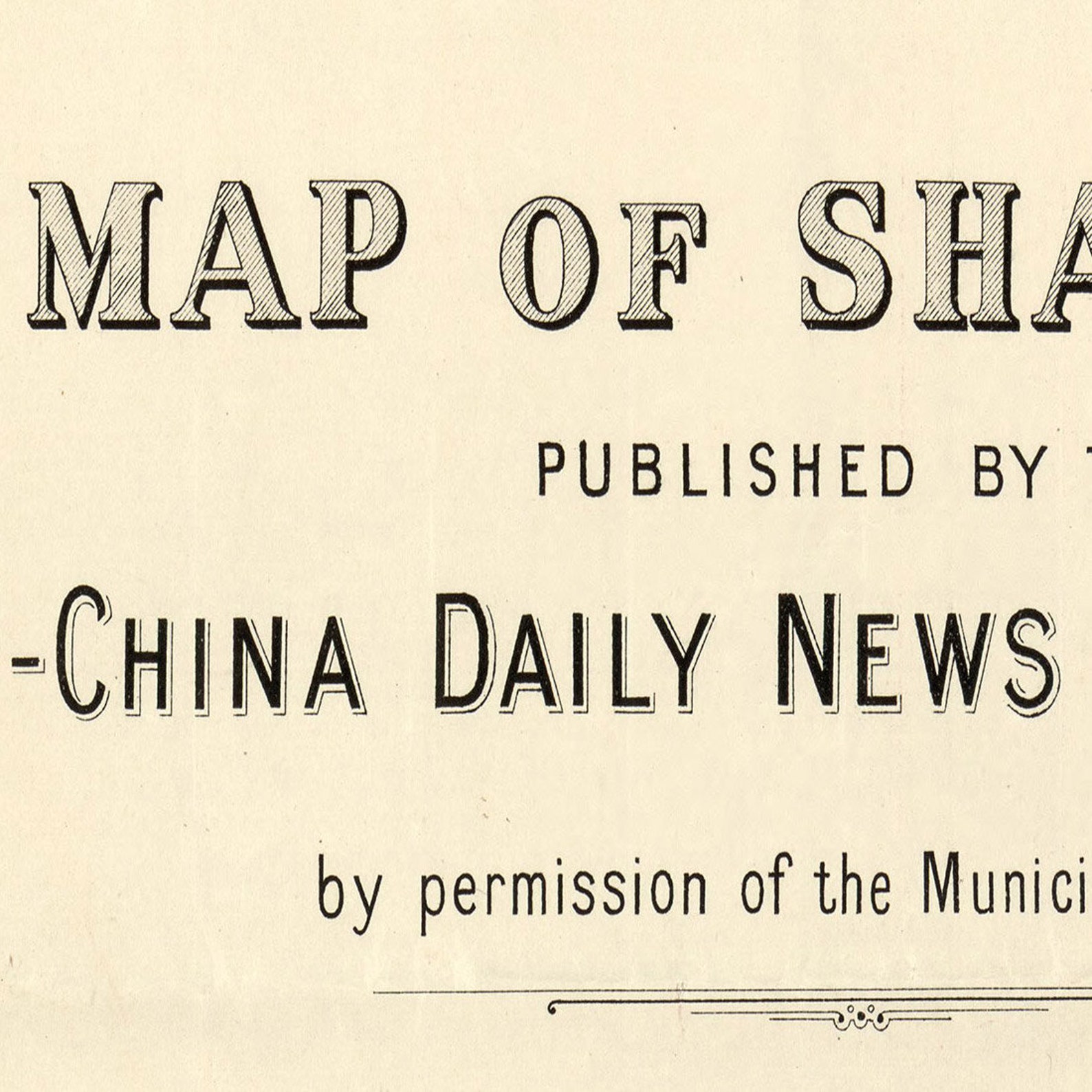 1918 Map of Shanghai Antique Map of Shanghai Old Historical - Etsy