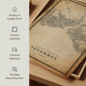 Hama Vintage Map Print, Hama Retro Map Poster, Antique Style Map, syria ...