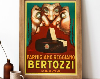 Martini and Rossi Vintage Poster, Vermouth Bianco Retro Print, Vermouth ...
