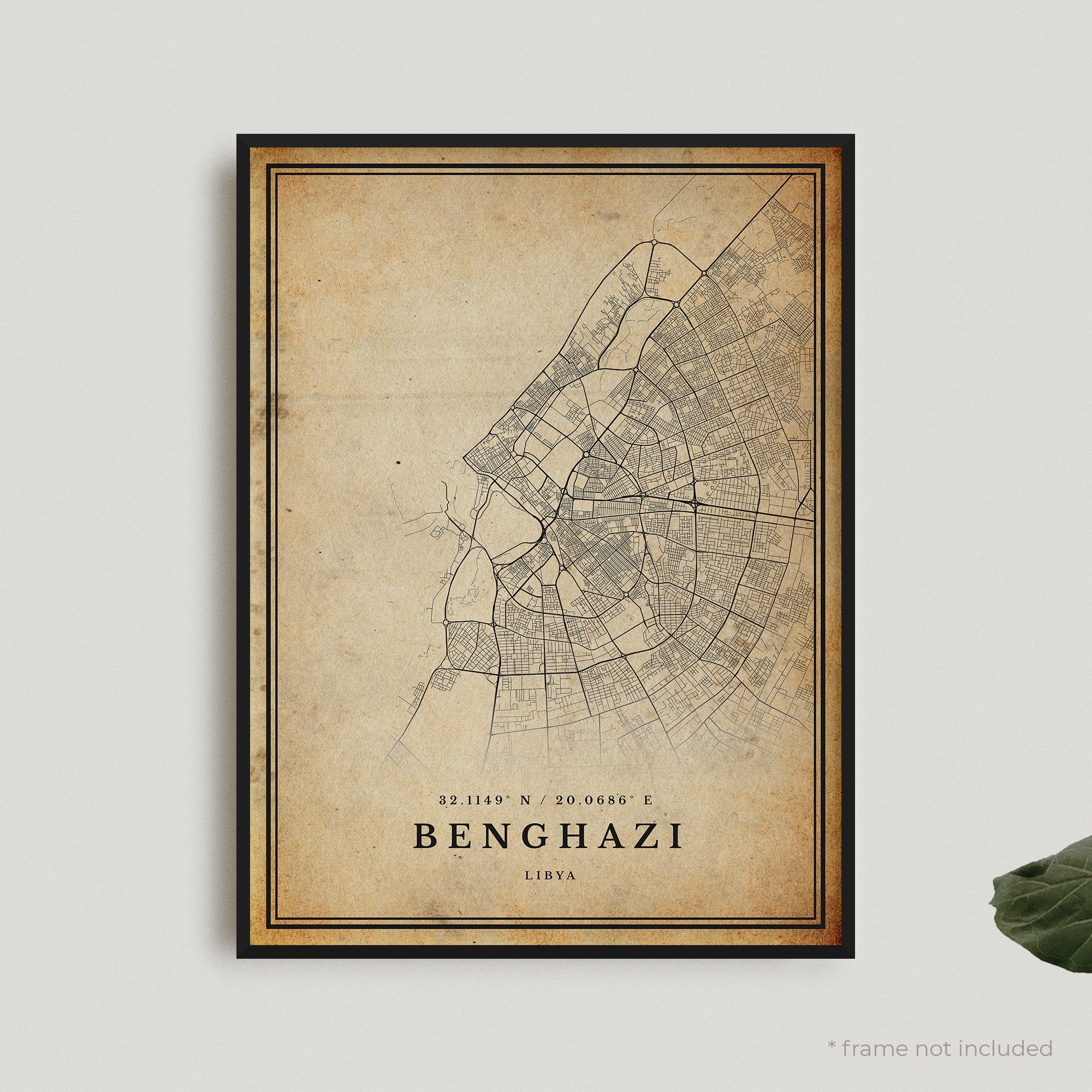 Benghazi Map