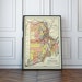 1910 Rhode Island Railroad Map Historical Map of Rhode - Etsy