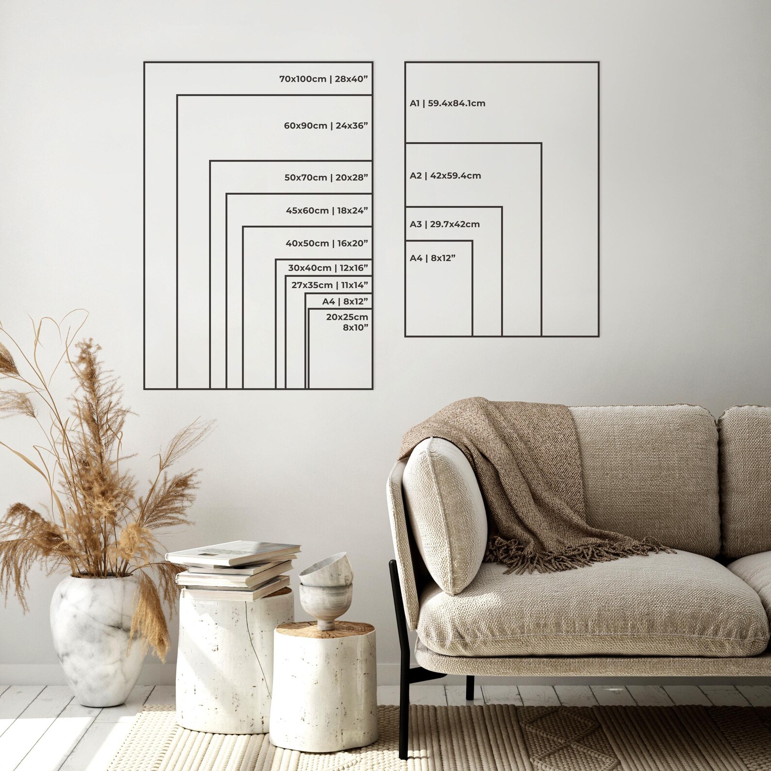 Mexicali Vintage Map Print, Mexicali Retro Map Poster, Antique Style ...