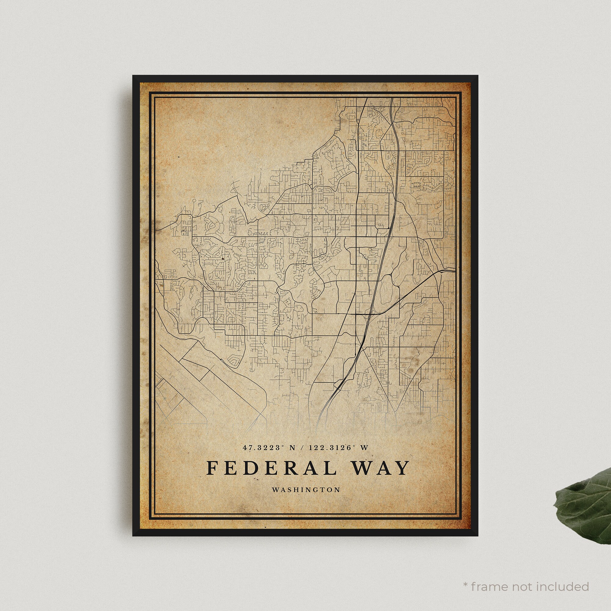 Map Of Federal Way Wa