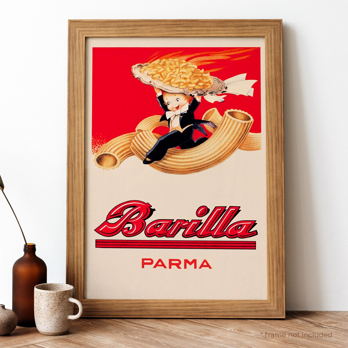 Barilla Parma Vintage Poster Italian Food Retro Print - Etsy