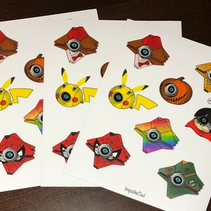 Destiny Ghost Sticker Sheet 2 - Etsy Canada