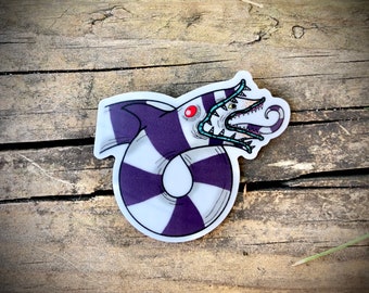 Sandworm Vinyl Sticker - Etsy