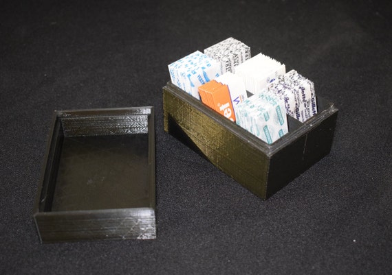 6 Compartment Double Edged Razor Blade Storage Box - Etsy UK