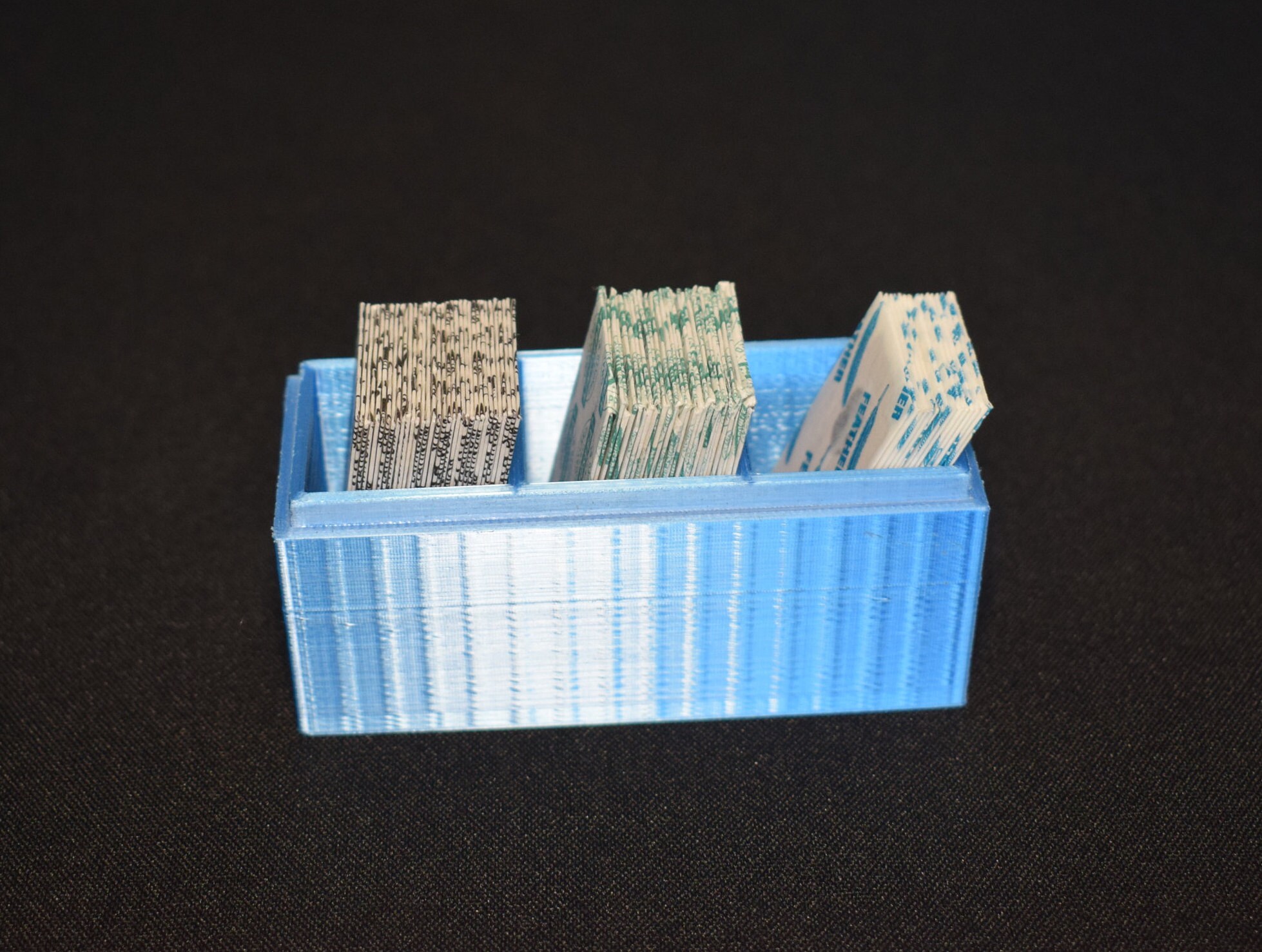 3 Compartment Double Edged Razor Blade Storage Box | Etsy