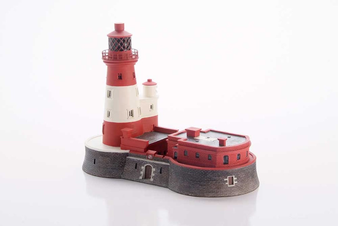 Littledart Lighthouse Model, Longstone Lighthouse, Northumberland ...