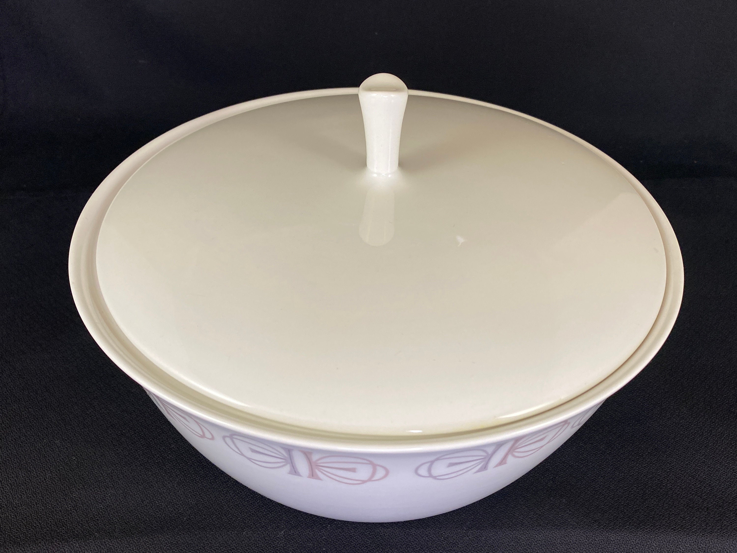 Midcentury Franciscan Whitestone Ware Merry Go Round Pattern Serving ...