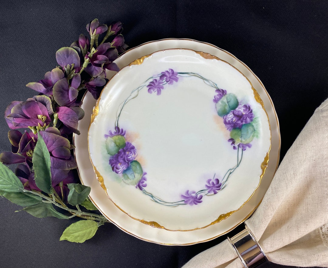RARE Rosenthal Versailles Bavaria Chrysanthemum Dessert Plates - Set of ...