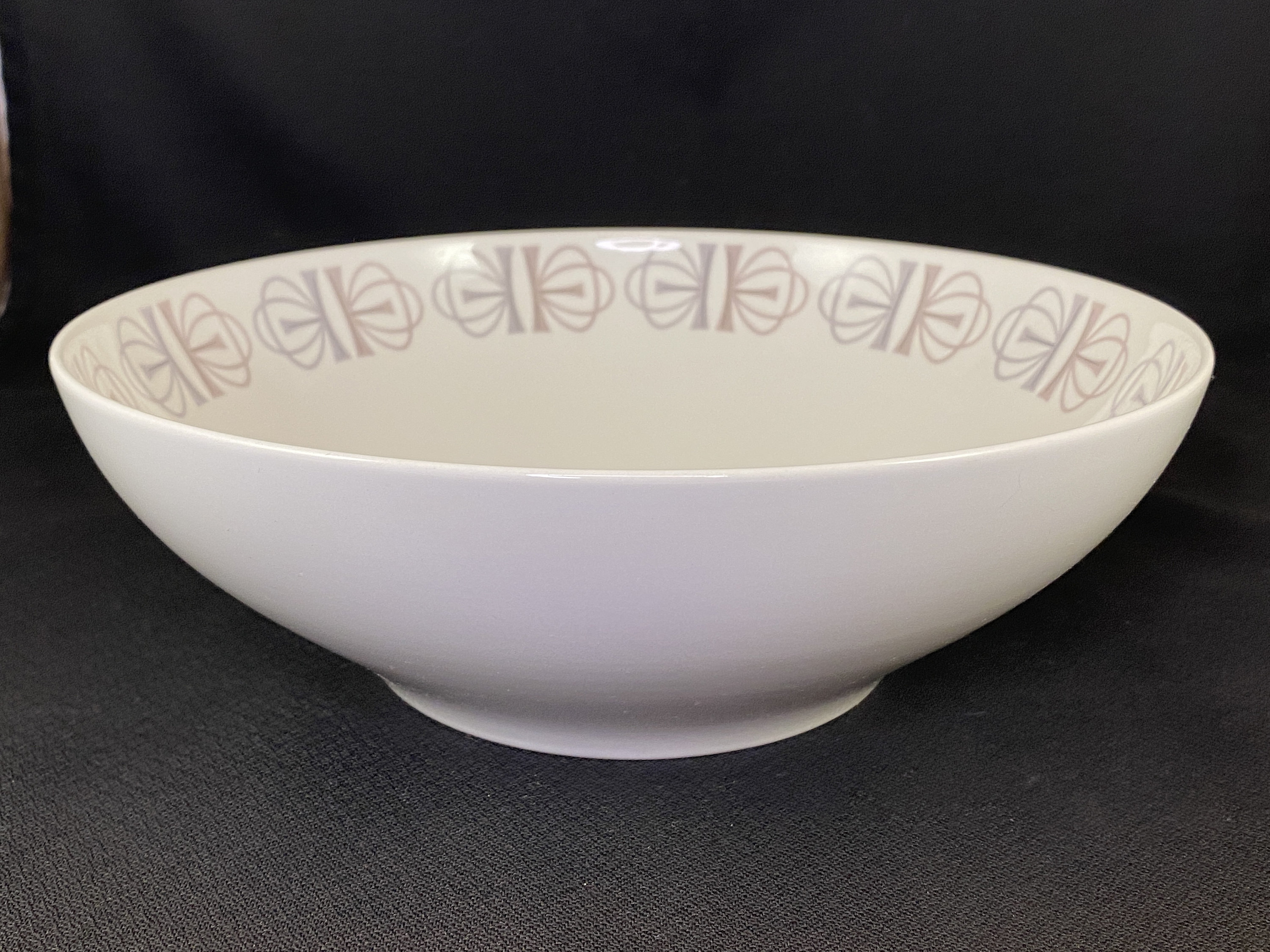 Midcentury Franciscan Whitestone Ware Merry Go Round Pattern Serving ...