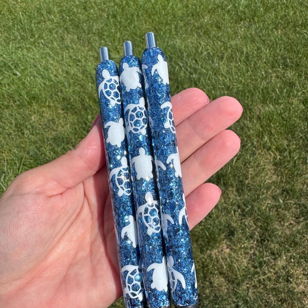 Glitter Turtle - Etsy