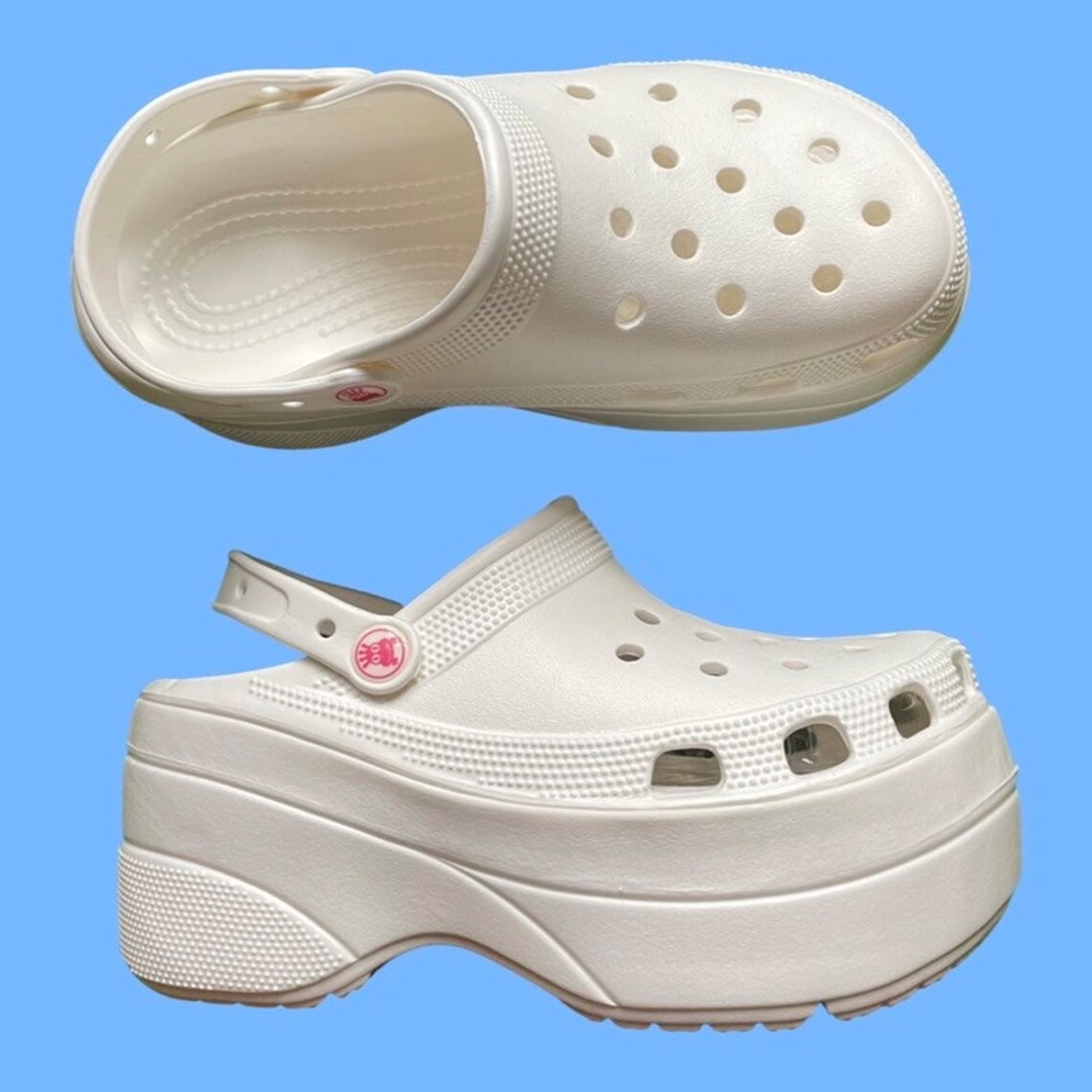 Platform Croc Sandals - Etsy