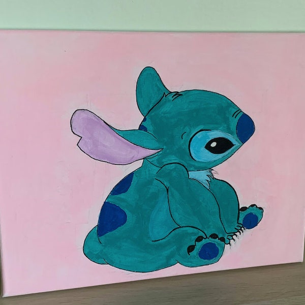 Lilo Stitch Painting Canvas - Etsy
