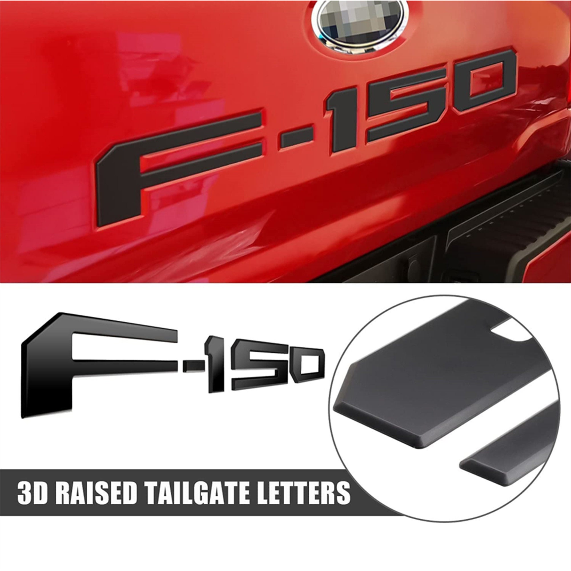 Fit for 2021 2022 Ford F150 Tailgate Insert Emblem Letters 3D | Etsy