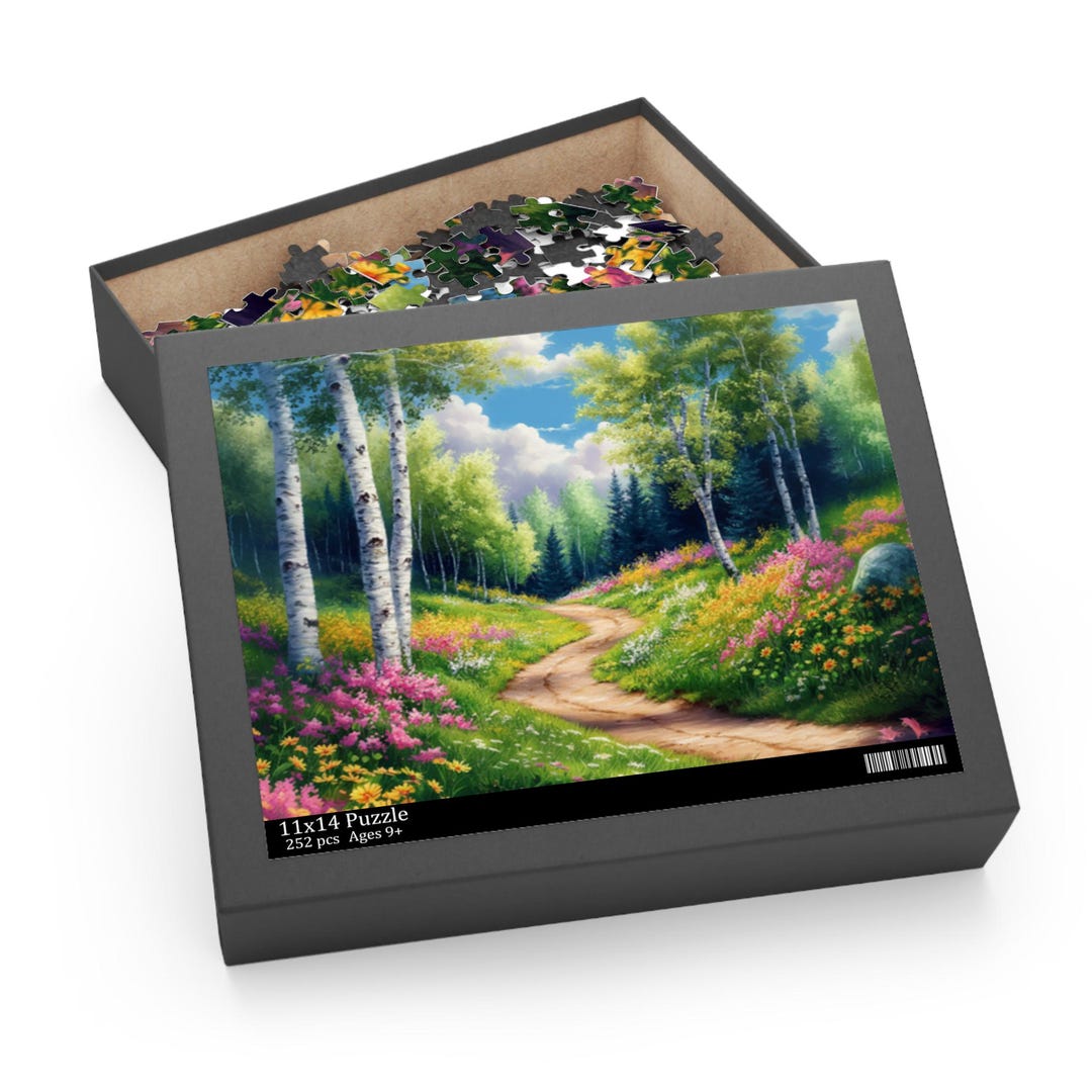 Nature Scene Puzzle - 120, 252, 500-piece | Perfect Gift for Nature ...
